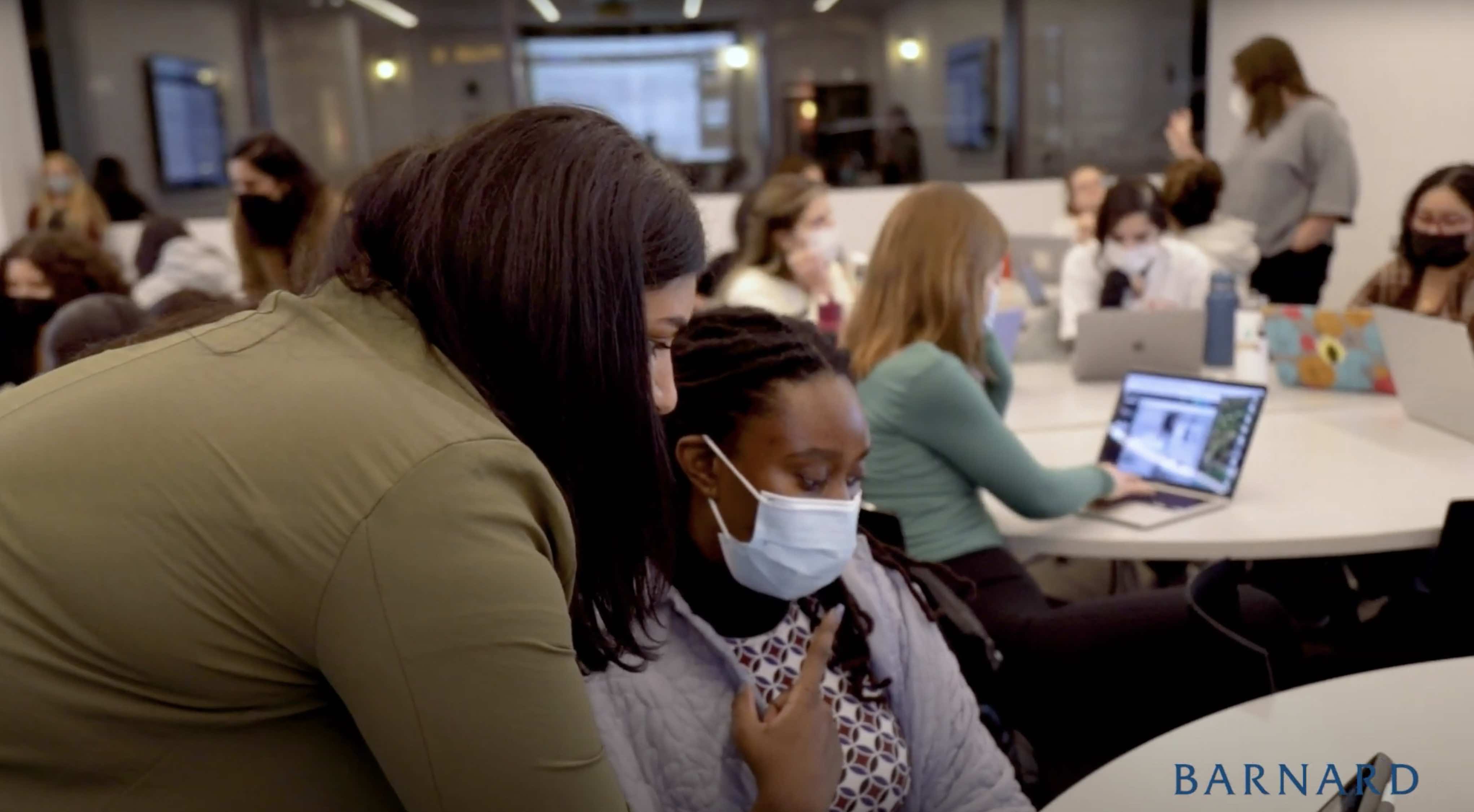 New Video features 2022-2023 CSC Computing Fellows Program | Barnard Computational Science Center